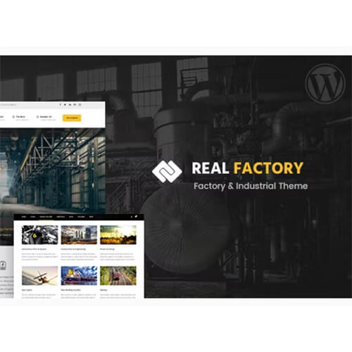 Real Factory – WordPress Endüstri, İnşaat & Fabrika Teması v1.3.2 ...